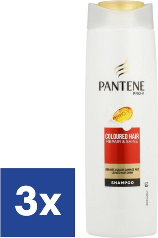 Pantene Color Protect Shampoo - 3 x 400 ml | bol