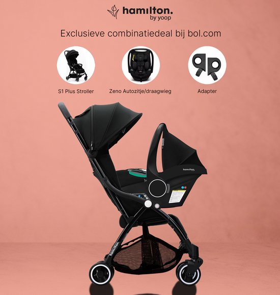 Hamilton by Yoop S1 Plus Buggy met monteerbare Zeno Plus draagwieg ...