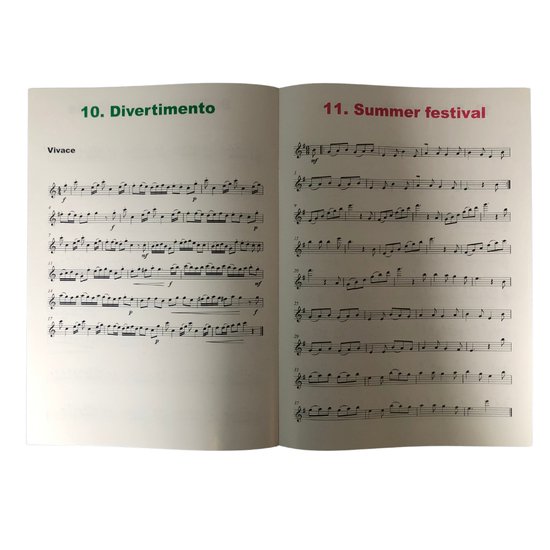 Colorful Flute Etudes 3rd year - dwarsfluitmuziek - bladmuziek ...