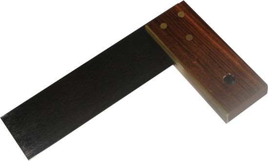 Silverline Blokhaak - Hardhout en Koper - Roestbestendig Staal - 150 mm | bol