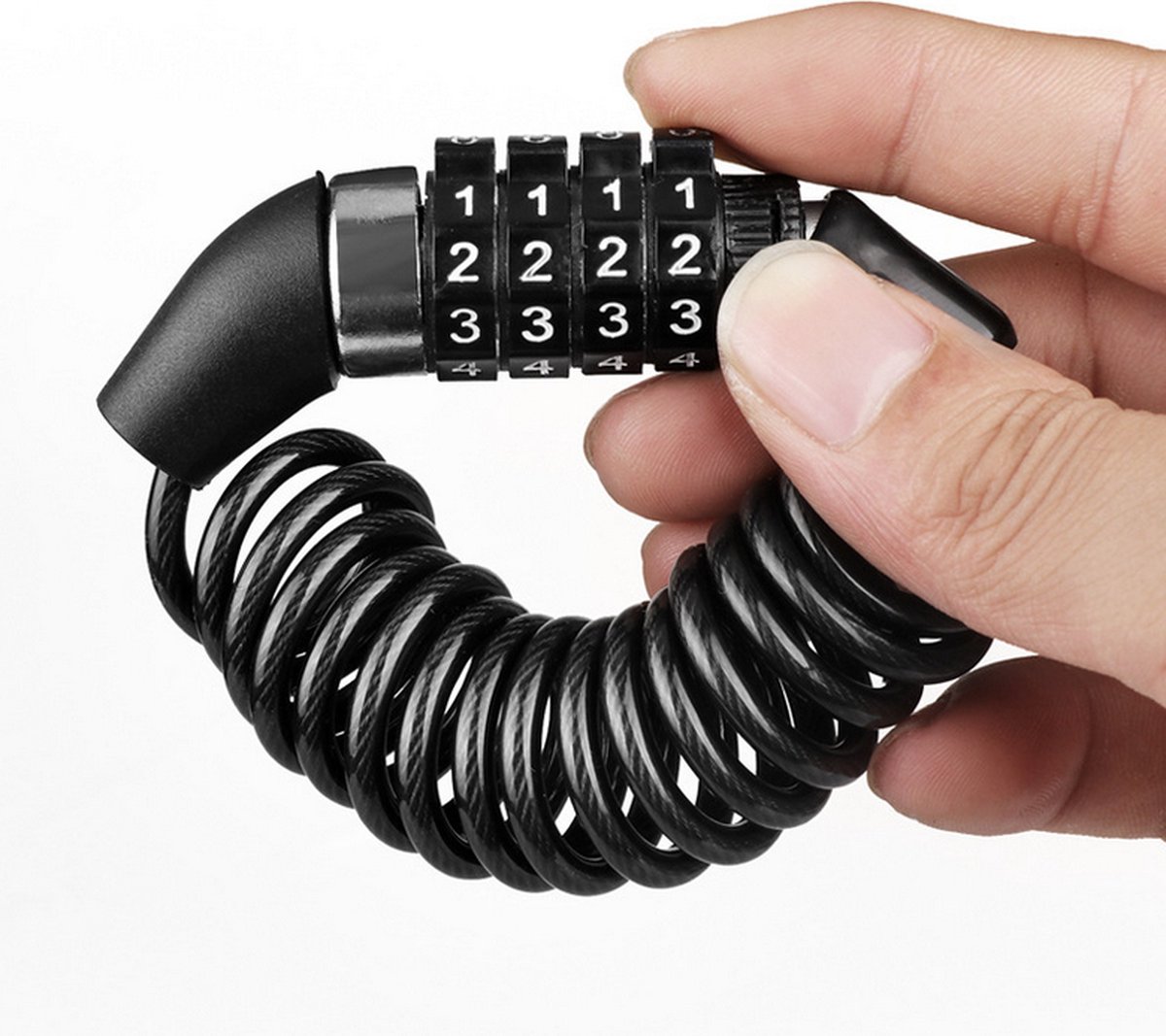 Helmslot met Cijfercombinatie - Fietshelm Slot - Scooterhelm Slot ...