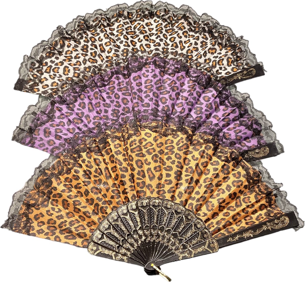 Spaanse Waaier - Windwaaier - Handwaaier - Flamenco - Verkoeling ...