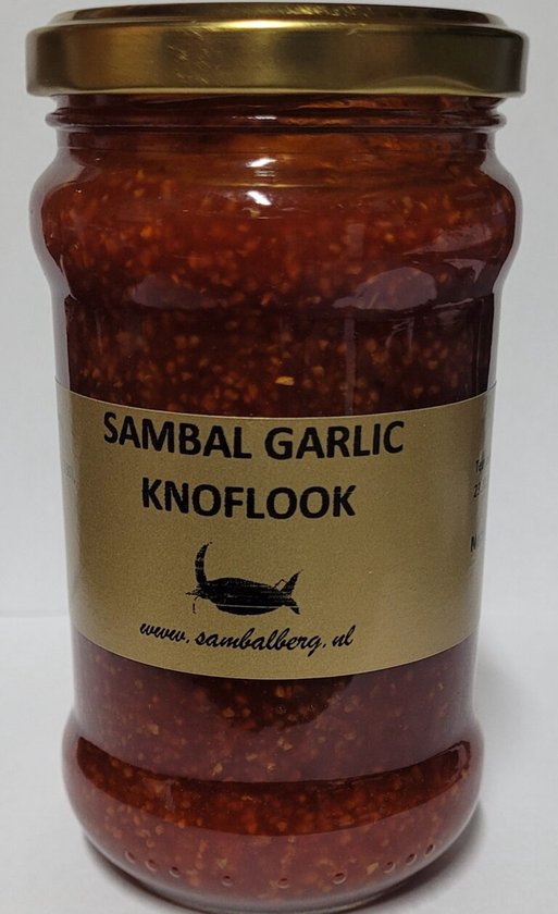 Sambal knoflook - 350 gram - Licht pikant, zoet | bol