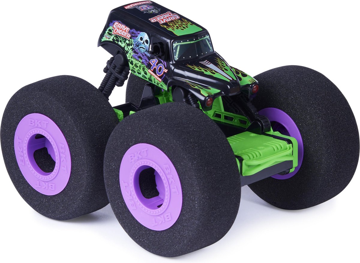 Monster Jam RC - Ramp Champ met op afstand bestuurbare Grave Digger ...