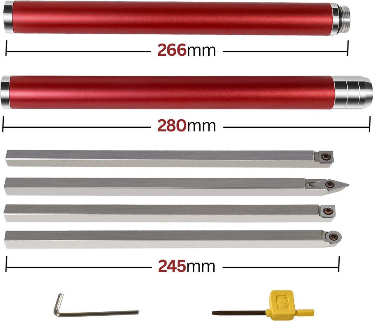 AllSome Houtbewerking Gereedschap – Draai Beitel Set – Beitel – Gutsen ...