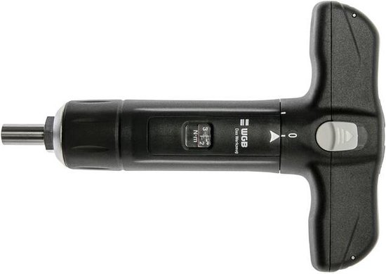 WGB Momentsleutel schroevendraaier 1/4, 2 - 8 Nm met T-greep - 12 stuks ...