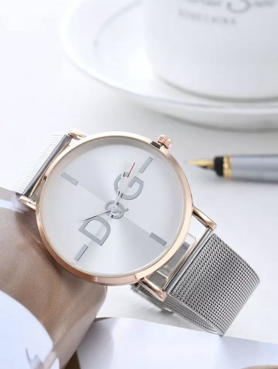 Horloge - D&G - Dames - Zilver | bol.com