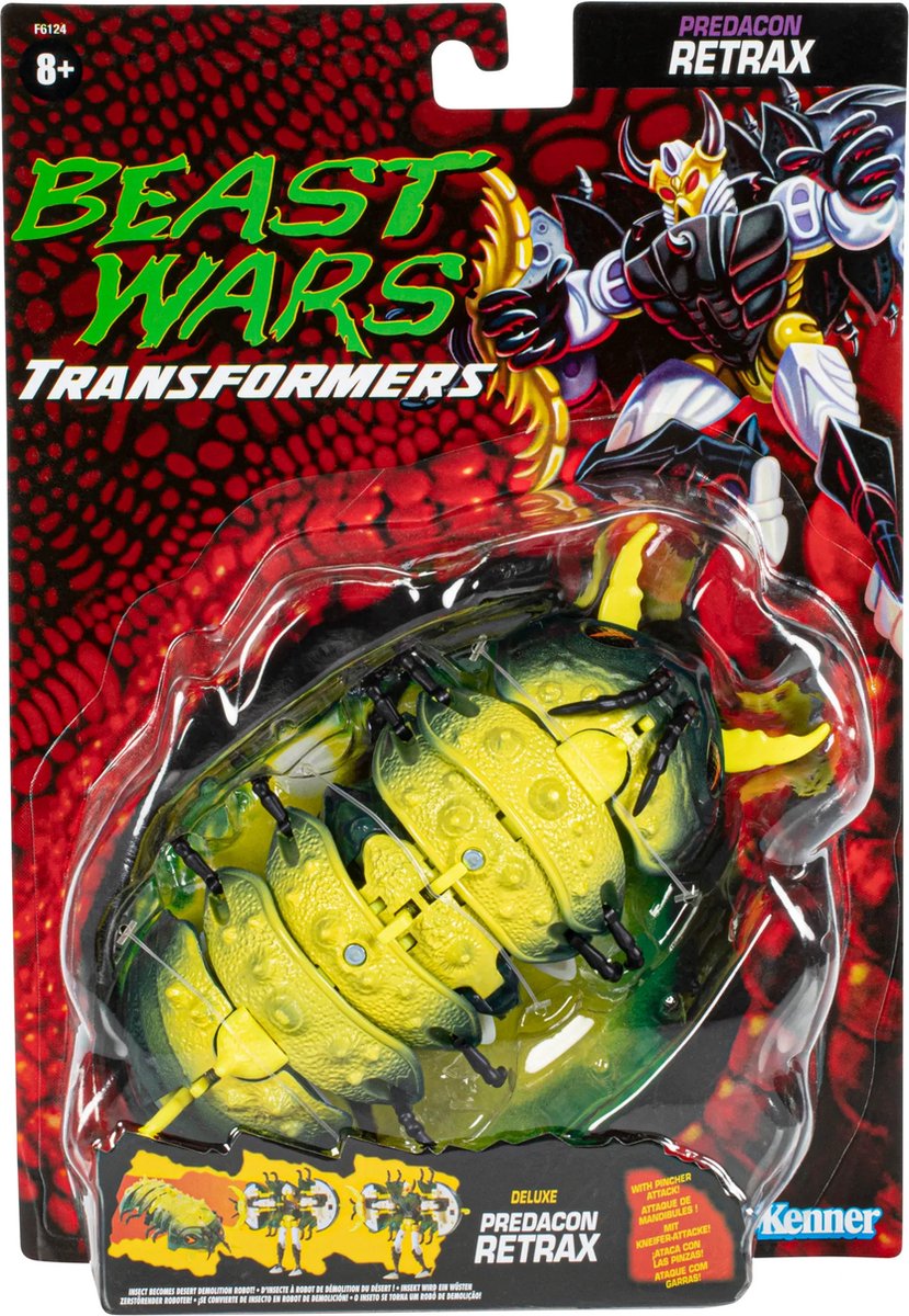 Transformers Beast Wars Predacon Retrax Deluxe Action Figure 20cm | bol.com
