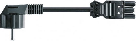 Wieland Netsnoer GST18I3 Stekker - Zwart - Female - 5 Meter | bol.com