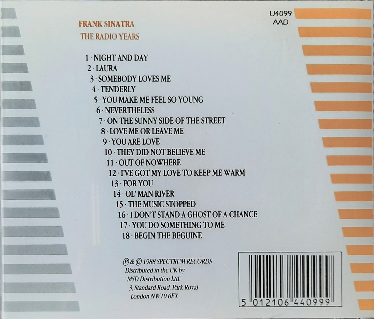 Frank Sinatra The radio years, Frank Sinatra | CD (album) | Muziek | bol