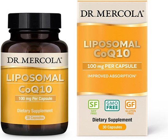 Dr. Mercola - Liposomal CoQ10 - 100 mg - 30 capsules | bol.com