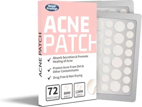 Pimple patch 72 ST - Acne patch - Acne - Acne pleister - Pimple patches ...