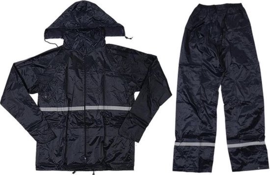 Regenpak dames heren - Basic Rainsuit - Waterdicht - Maat Medium | bol