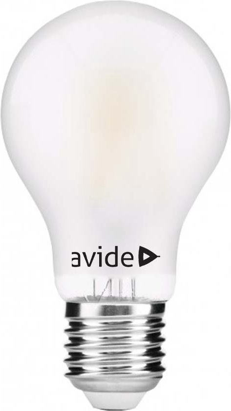Avide LED Filament Lamp E27 8W 2700K 760lm 230V - Mat - Extra Warm Wit ...