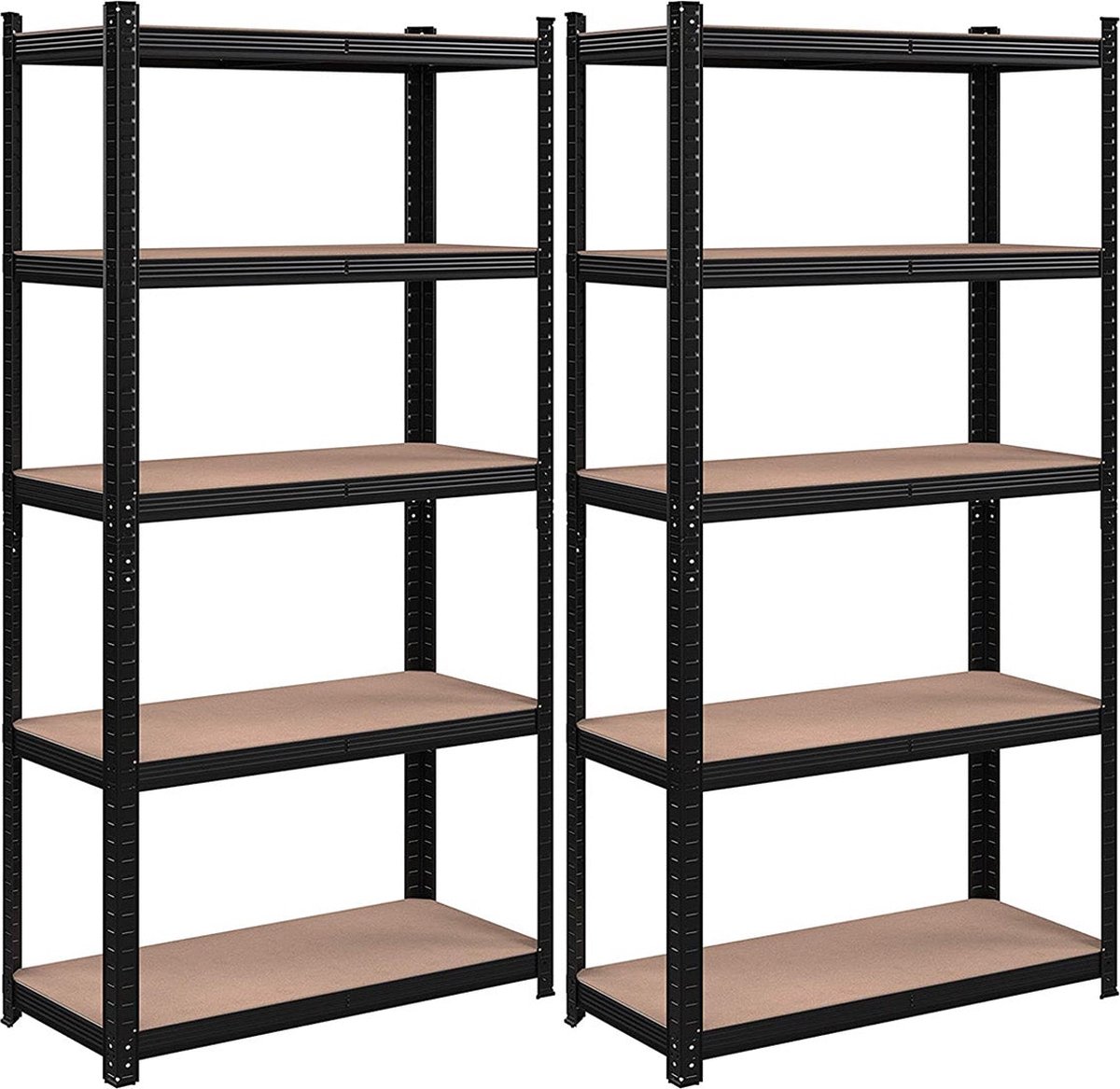 Opbergrekken - Set van 2 -180 x 90 x 40 cm - Tot 875 kg draagvermogen ...