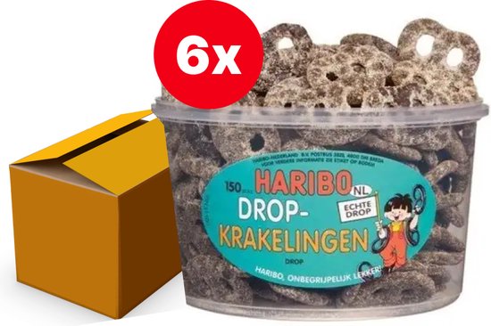 Haribo drop krakelingen | bol