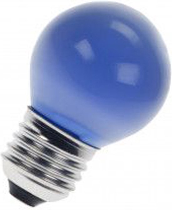 SPL Deco Light Party Kogellamp gekleurd P45 15W E27 Blauw - 10 stuks | bol