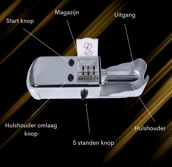 Machine à cigarettes électrique - Machines à Tubeuses à cigarettes ...