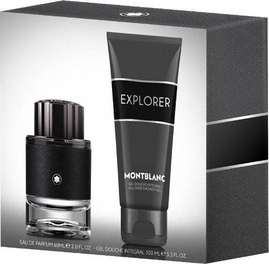 mont blanc explorer 60ml Eau de Parfum + showergel set | bol