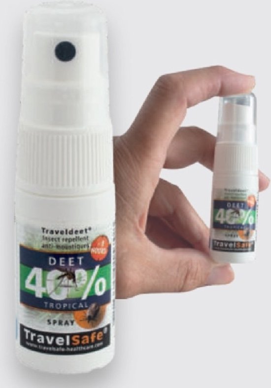 Travelsafe Travel DEET 40% mini 15 ml Spray | bol