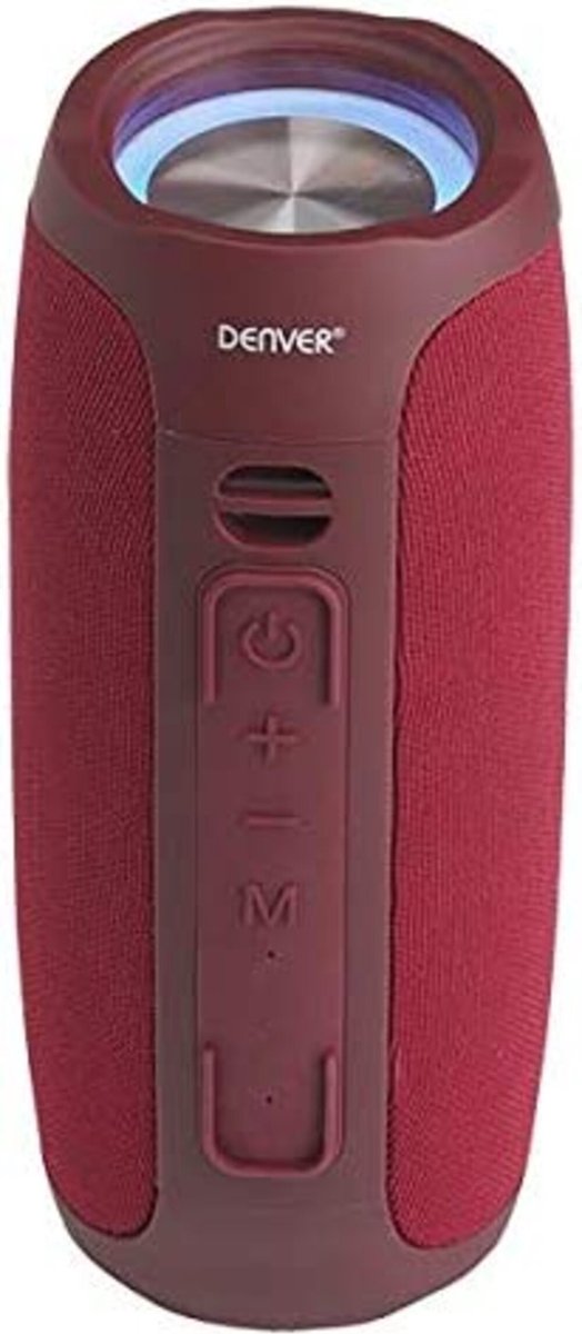 Denver Bluetooth Speaker met LED Verlichting - Muziek Box met Oplaadbare Batterij -... | bol.com