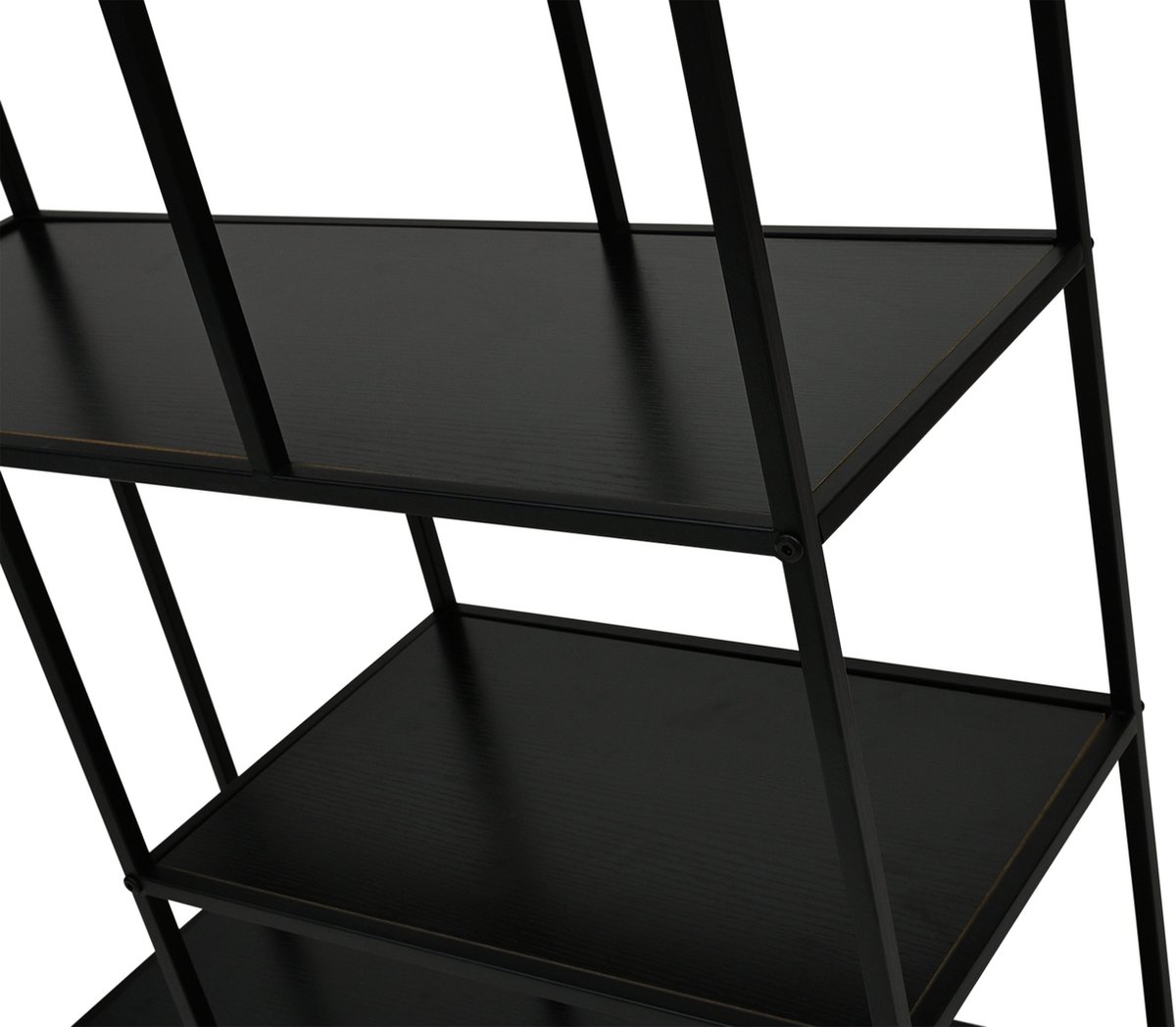 Retro Industriële Wandkast- Industrieel- Bergmeubel- Wandkast- Zwart ...