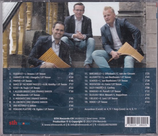 Tricolore 2 - Corné van der Giessen, Leon Koppelman, Jan Peter Teeuw ...