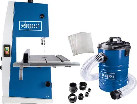 Set SCHEPPACH lintzaag - 200 mm - 300 W - BASA1 - werkplaatsstofzuiger ...