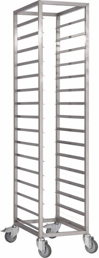 Gastro M Regaalwagen 60x40cm Met 18 Etages - DS459 - Horeca ...