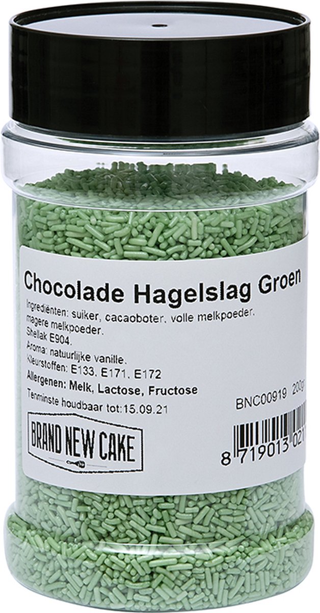 BrandNewCake Chocolade Hagelslag Groen 200g | bol.com