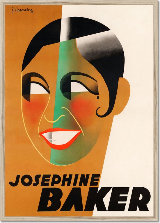 Josephine Baker poster, A3 | bol.com