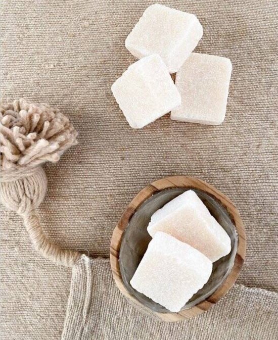 Amberblokje - Lotus White Musk- interieur - kadootje | bol.com