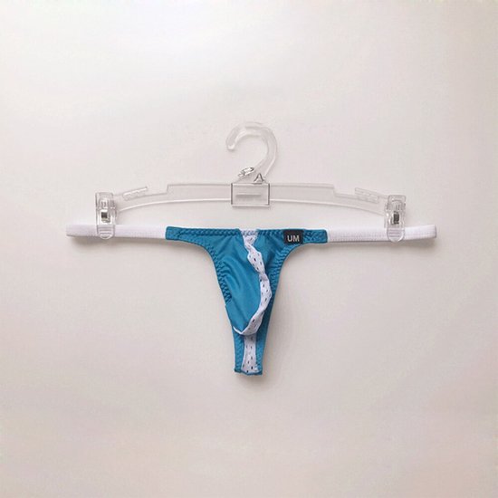 String Heren Lingerie-Erotisch-Sexy-Touwtje-Mooie kwaliteit-Blauw-Wit | bol