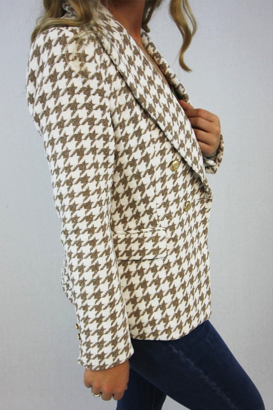 Aurora | Pied de Poule Blazer | bol.com