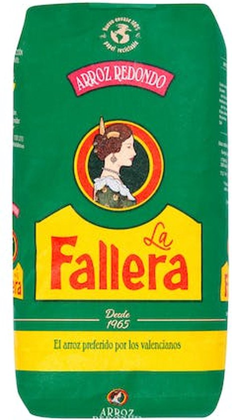3 KG PAELLA RIJST. ARROZ LA FALLERA. 3 KG ARROZ PARA PAELLA. IN ZAKKEN ...