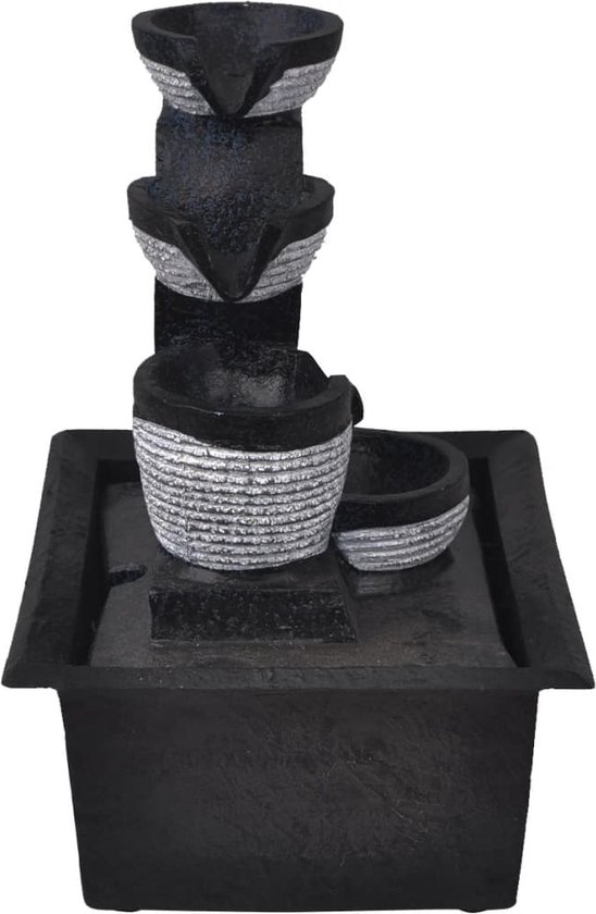 Maison Exclusive - Binnenfontein met LED-verlichting polyresin | bol.com