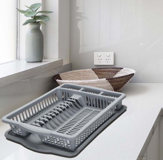 Tuffex - Afdruiprek met lekbak 2-delig - Afdruiprek voor afwas ...