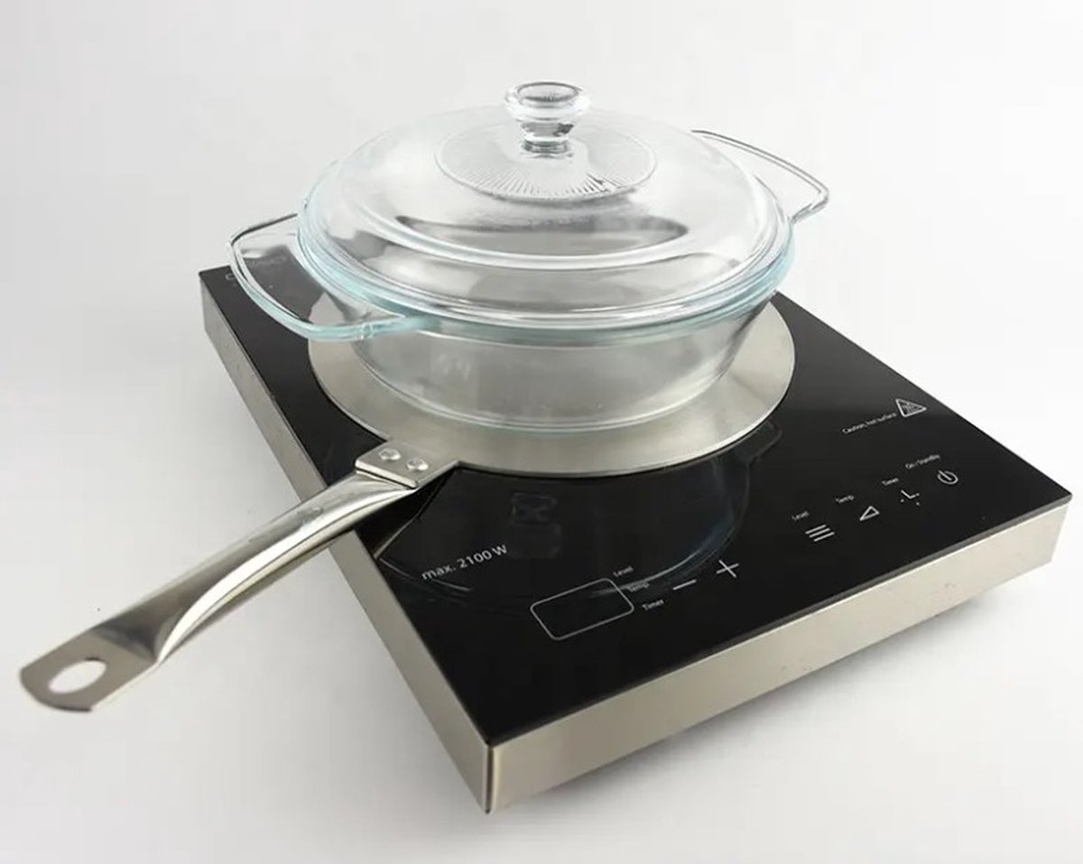 Inductieplaatje XL 24cm- Inductie Adapter - Inductie Plaat Adapter ...