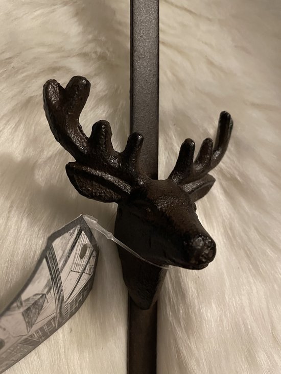 Eschert Design Deurkranshanger | Hert Gietijzer | bol.com