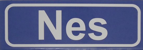 Koelkast magneet plaatsnaambord Nes-Friesland. | bol