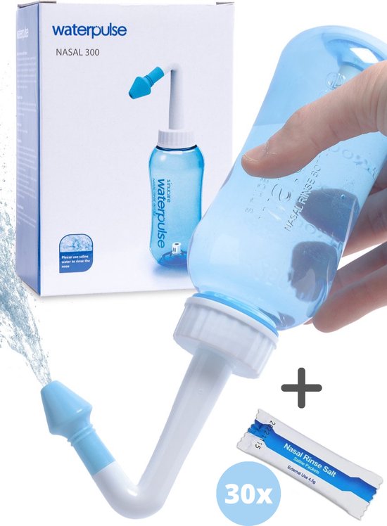 Neusdouche Tegen Hooikoorst Voor Volwassenen & Kinderen - Neusspoeler ...