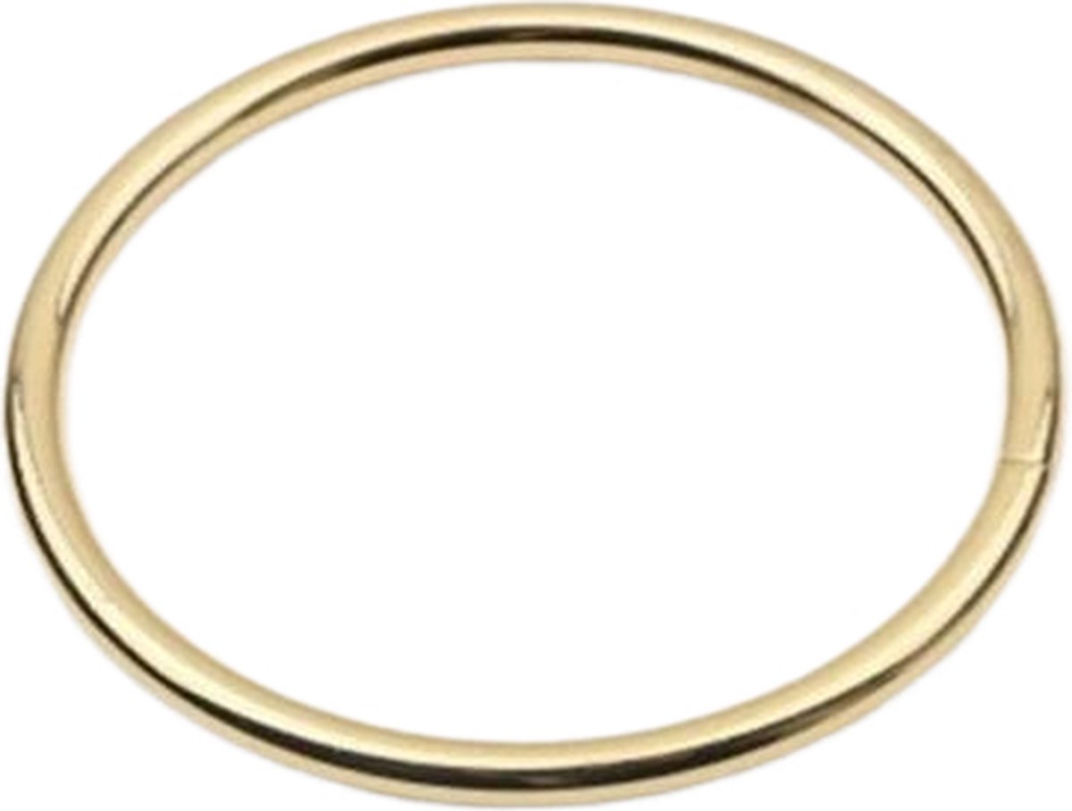 Metalen handvatten voor tas- Goud -Rond -Φ 15cm-per paar-haken-macramé ...