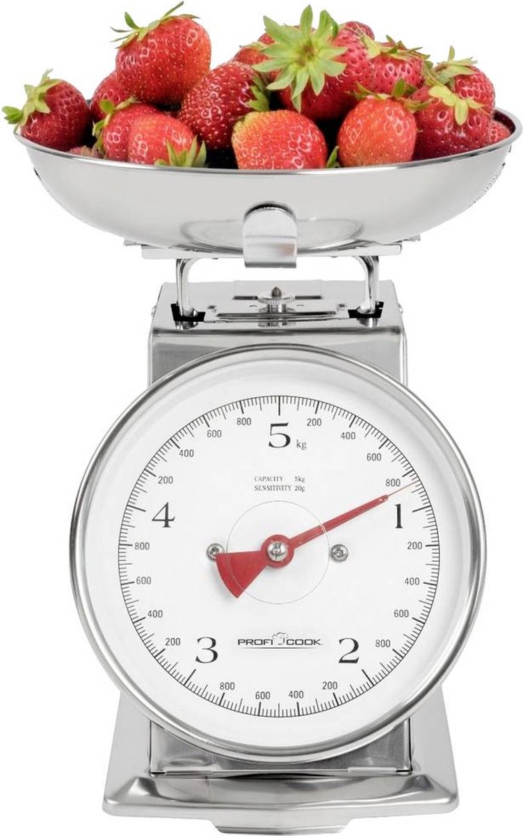 ProfiCook PC-KW 1247 Keukenweegschaal Met schaalverdeling Weegbereik ...