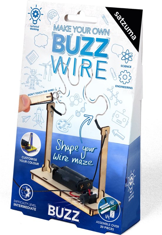 Satzuma - STEM - Wooden Buzz Wire | bol.com