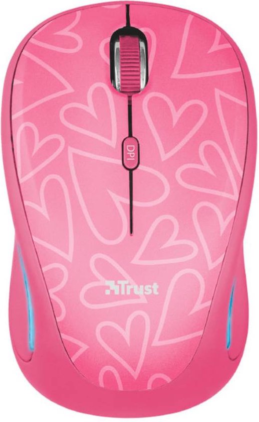Trust Yvi FX - Draadloze Muis – Compact - Linkshandig en Rechtshandig ...
