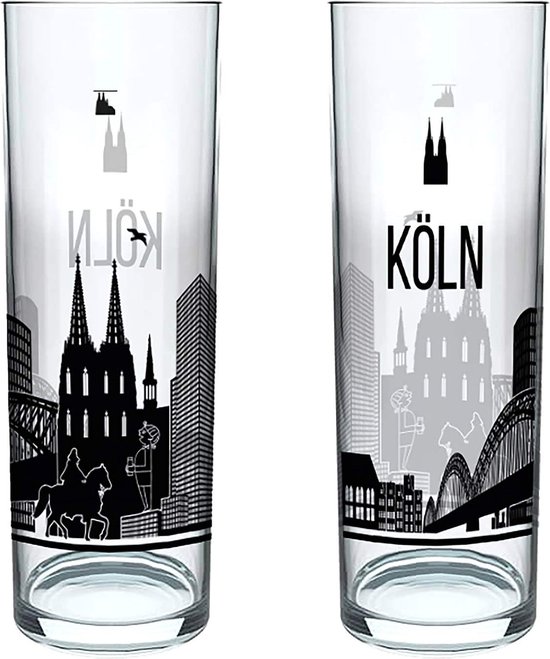 Set van 6 stuks elk 0,2 ml | Keulse Grundgesetz & Kölner Dom ...