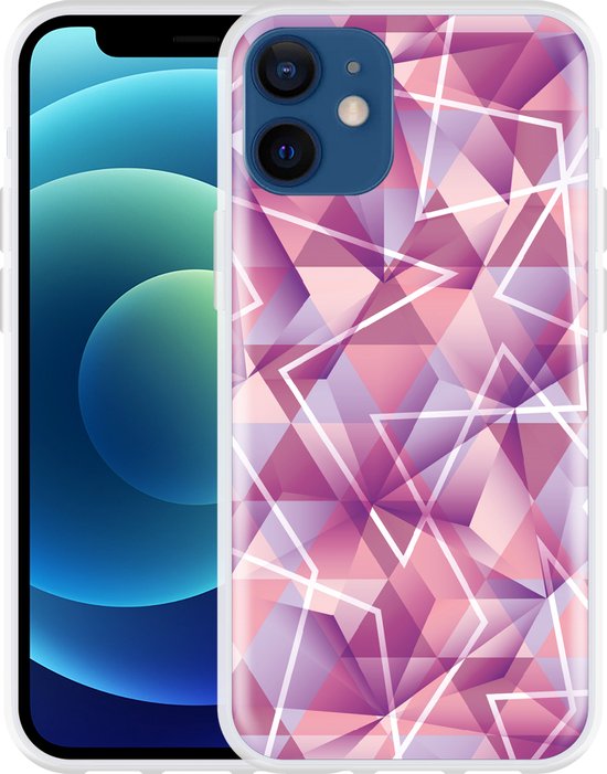 Apple iPhone 12 Mini Hoesje Art Work - Designed by Cazy | bol