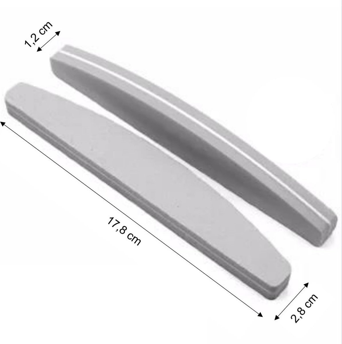 10x Vijlen 180/240 grit I Nagelbuffer I Nagelvijl I Polijstblok I ...