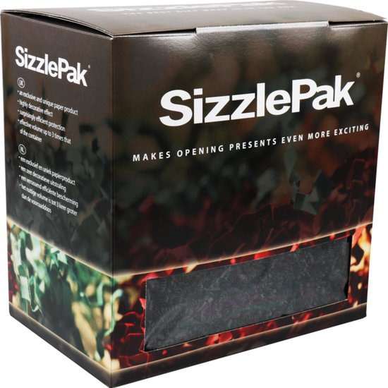Sizzlepak naturel zwart 1.25 kilo | bol.com