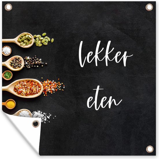 Tuin poster Quotes - Specerijen - Kruiden - Spreuken - Lekker eten ...